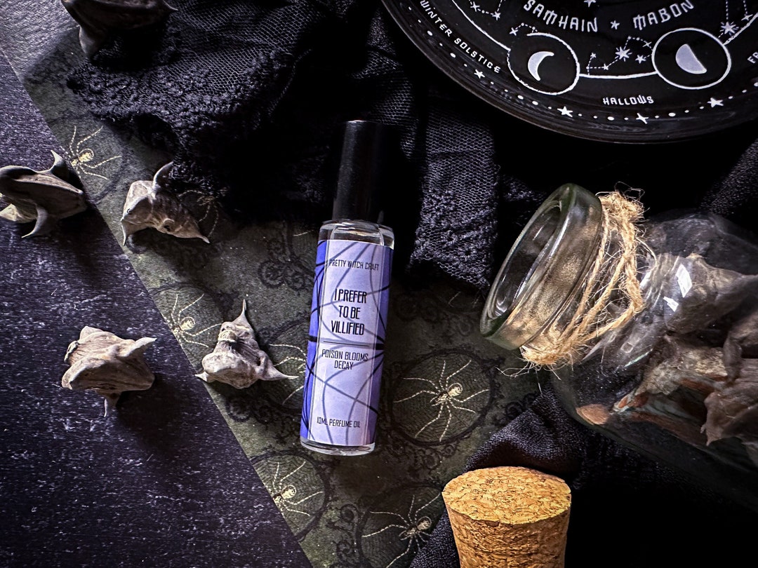 Wednesday Perfume - Prefer to Be Vilified - Nevermore Inspired - Etsy