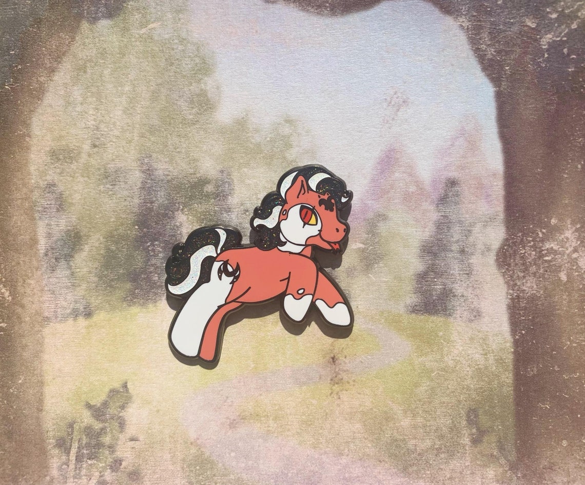 My Little Hellborn Helluva Boss MLP Inspired Hard Enamel - Etsy