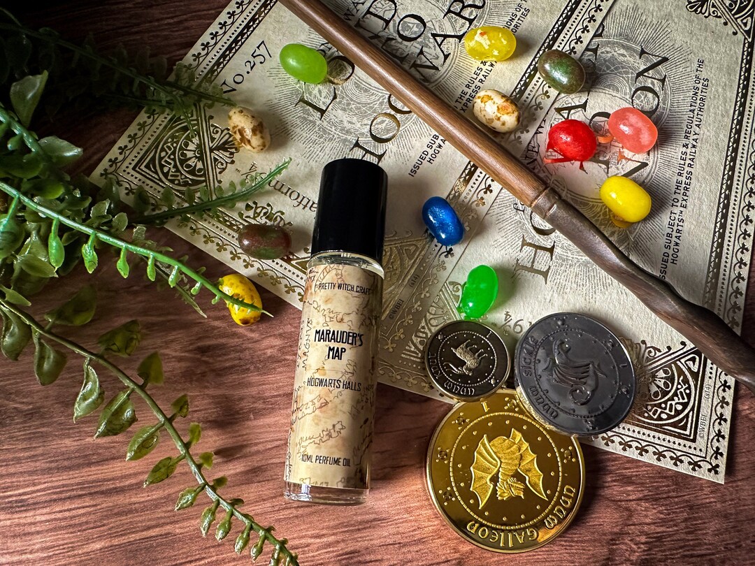 Marauders Map Perfume Oil - Magic Castle Scented - Etsy