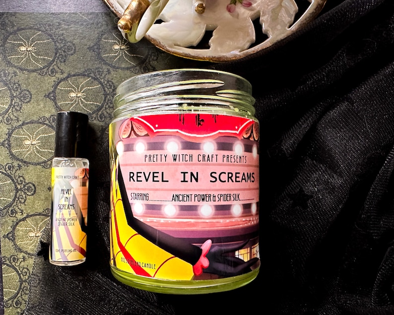 Zestial Hazbin Hotel "revel in Screams" Inspired Soy Candle - Etsy