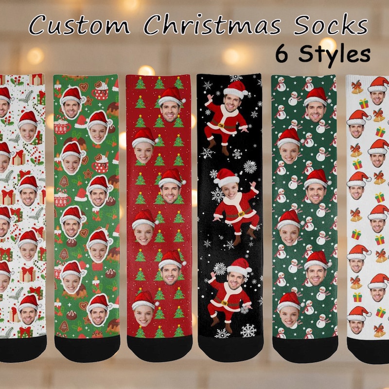 Christmas Socks - Etsy
