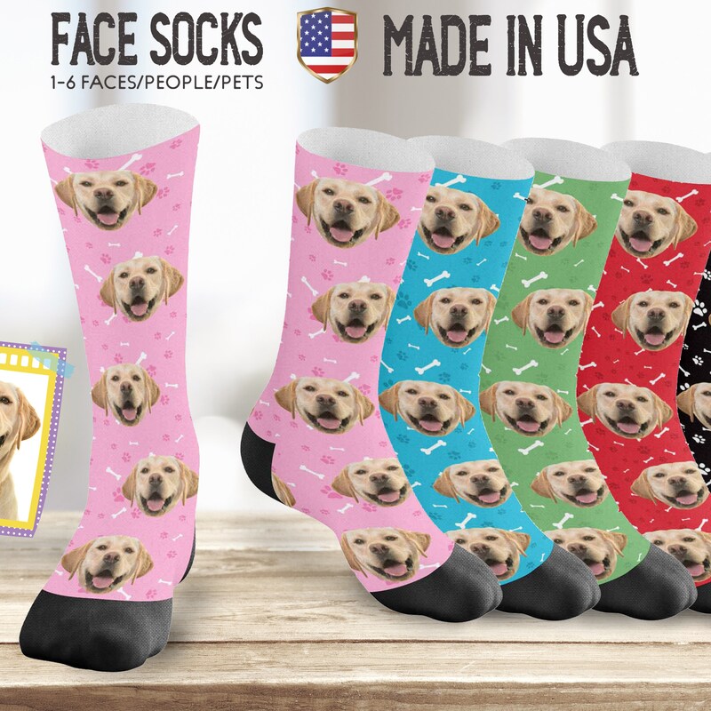 Your Pet on Socks - Etsy