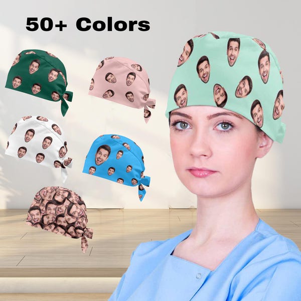 Custom Scrub Caps - Etsy
