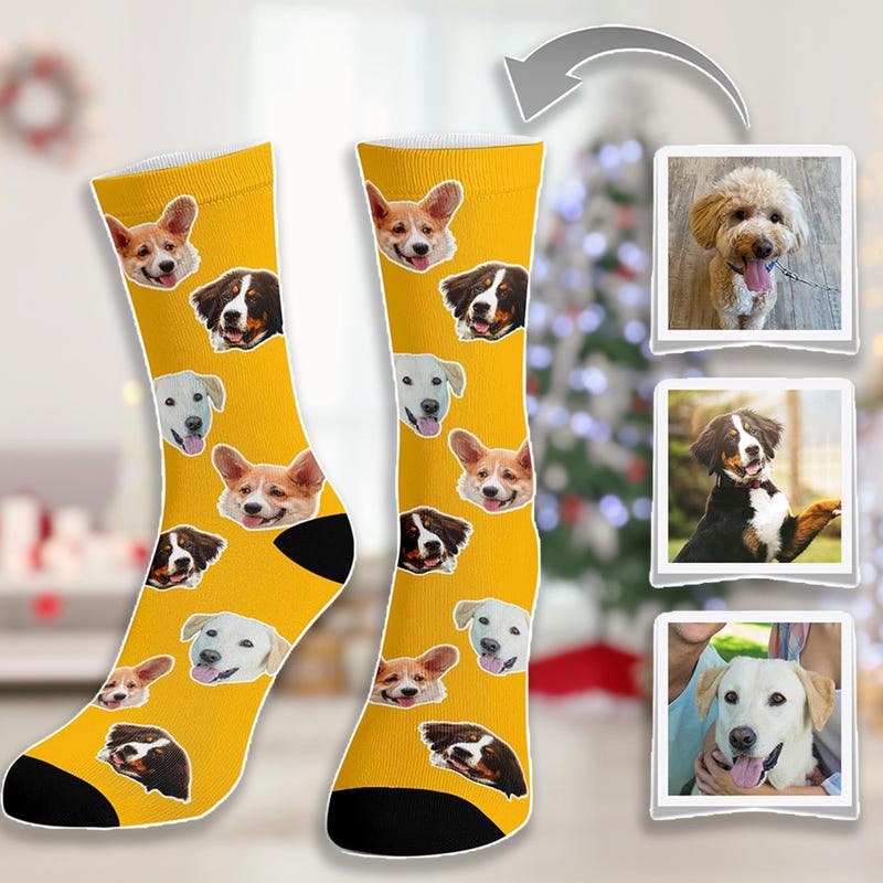 Custom Face Socks - Etsy