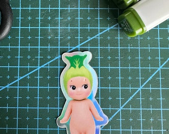 Sonny Angel Holographic Bok Choy Sticker - Etsy