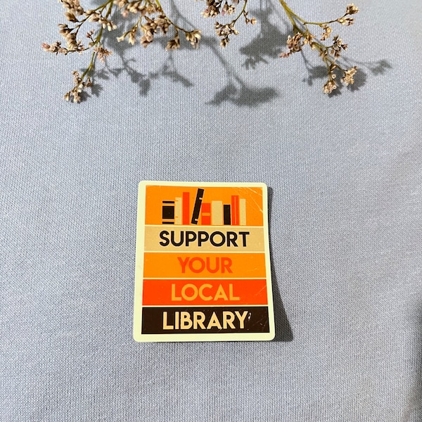 Library Decal - Etsy UK