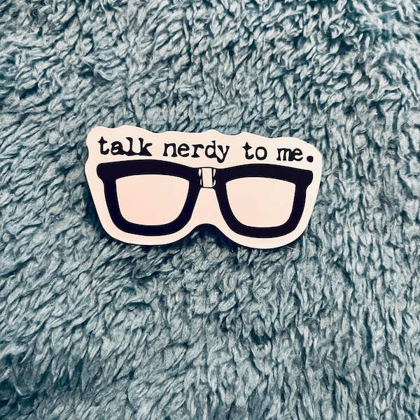 Talk Nerdy to Me - Etsy UK