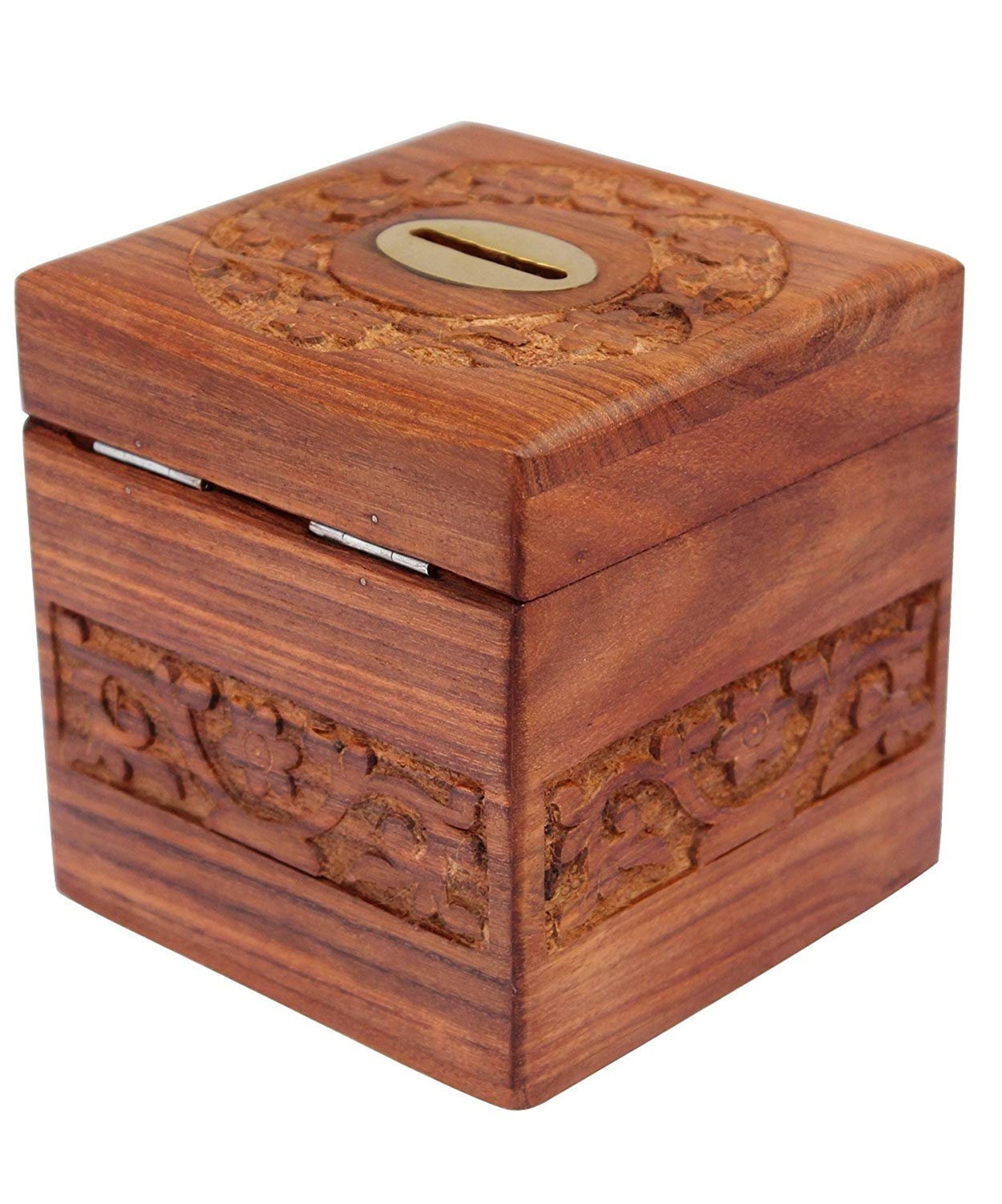 Piggy Money Bank Wooden Adult Coin Box Large Piggy Bank Kids - Etsy