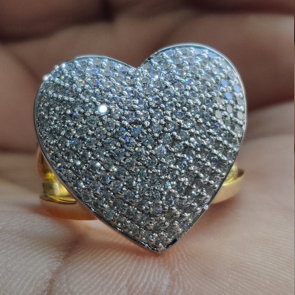 Heart Shape Rings - Etsy