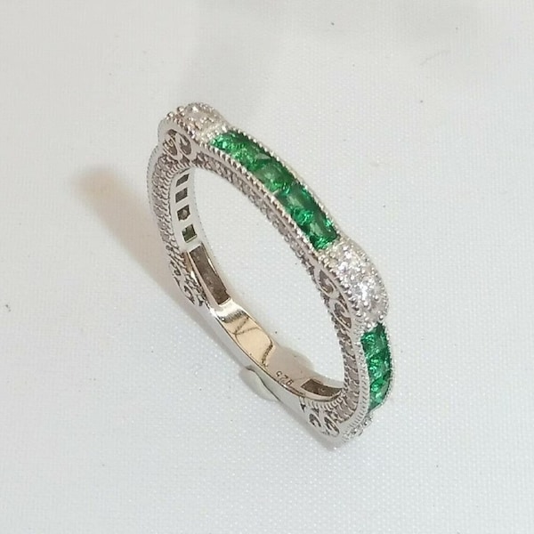 Art Deco Shadow Band - Etsy UK