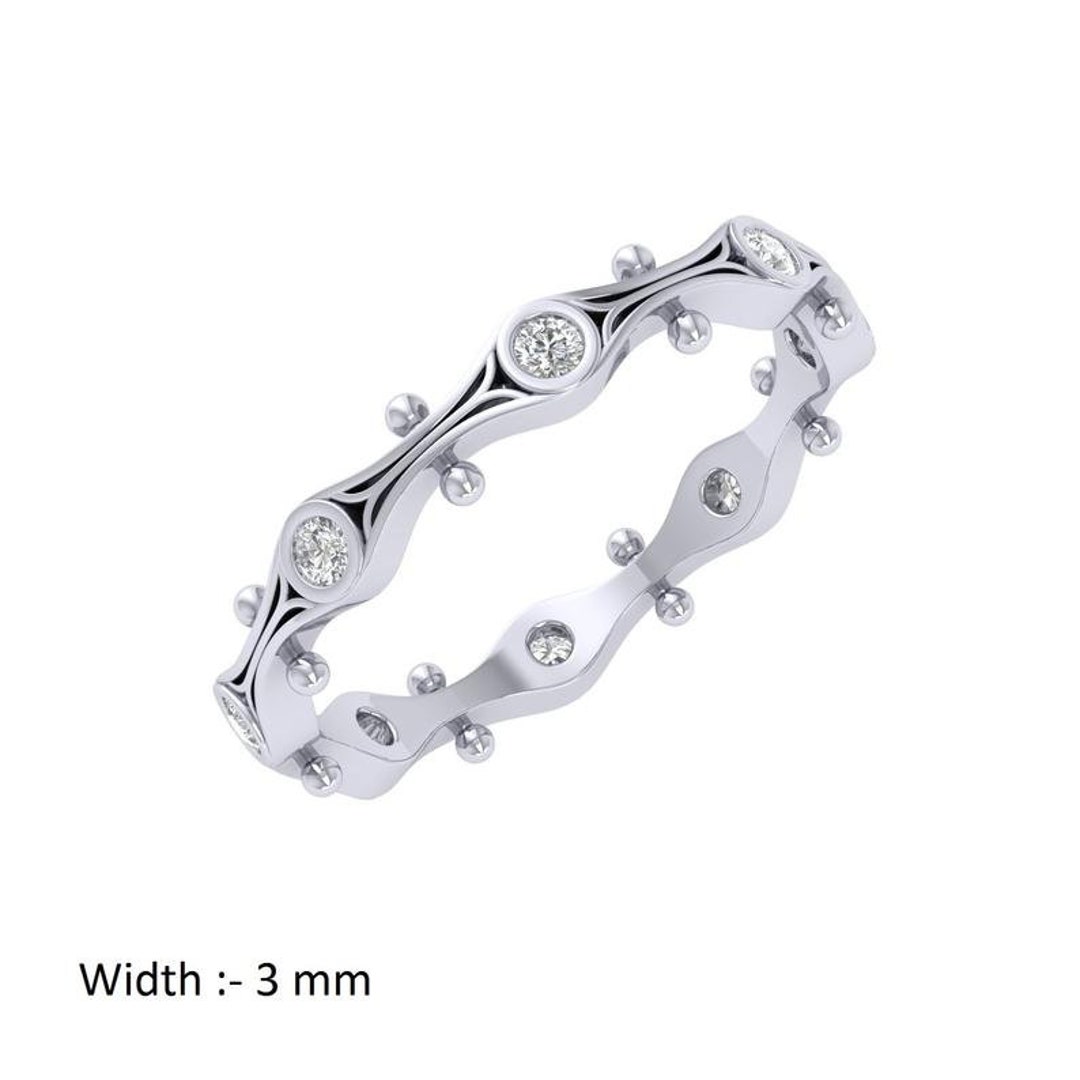 A Commissioned Rapunzel & Flynn's Wedding Band in Solid 925 Sterling ...