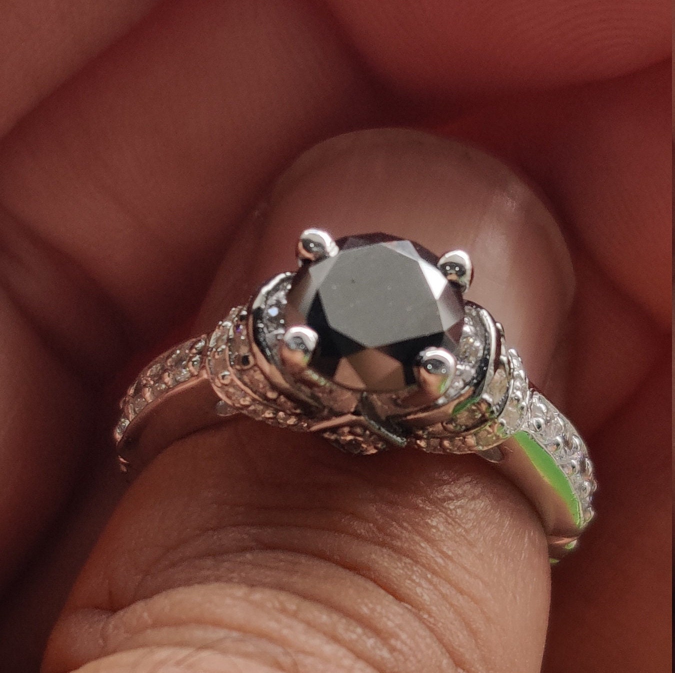 Enchanted Disney Villains Ring Evil Queen Ring 1.50 CT Round - Etsy