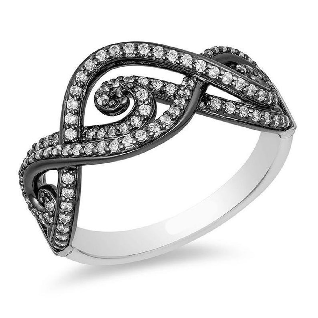 Enchanted Disney Villains Ursula Ring, 0.33 CT Round Cut Lab Diamond ...