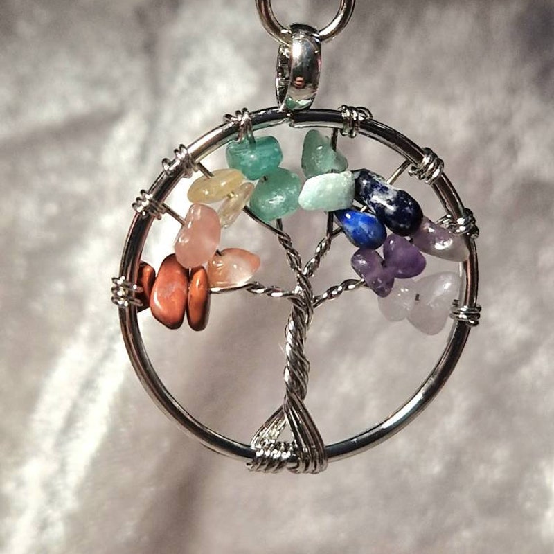 Gemstone Keychain - Etsy