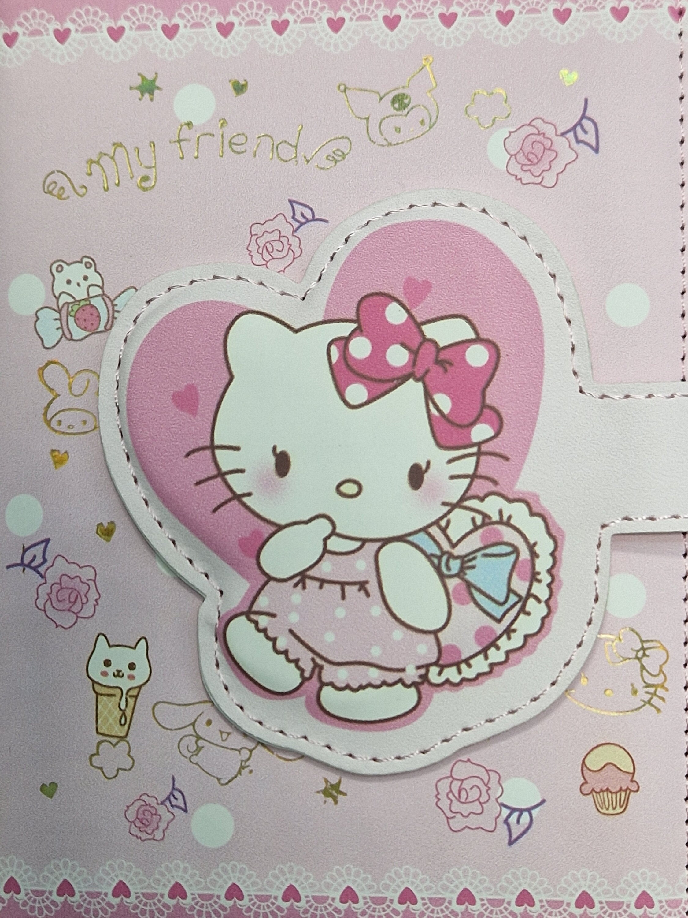 Cute Cartoon Notebook Stationery. Cinna, Mel, Kitty, Ku, Pom Kids Daily Weekly Agenda Planner - Etsy