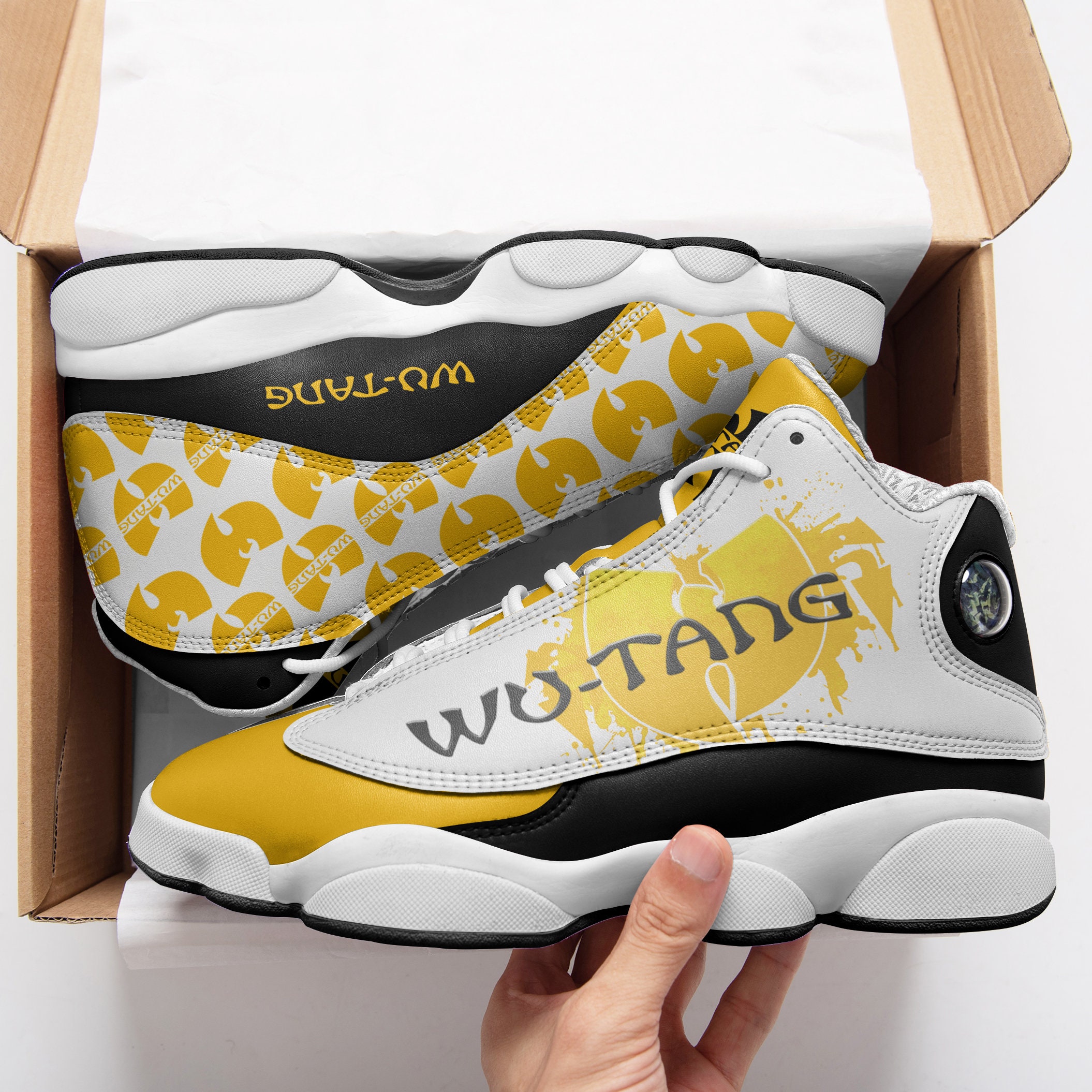 Wutang Clan Form Jordan 13 Shoes Hip Hop Group Wu-Tang Clan | Etsy