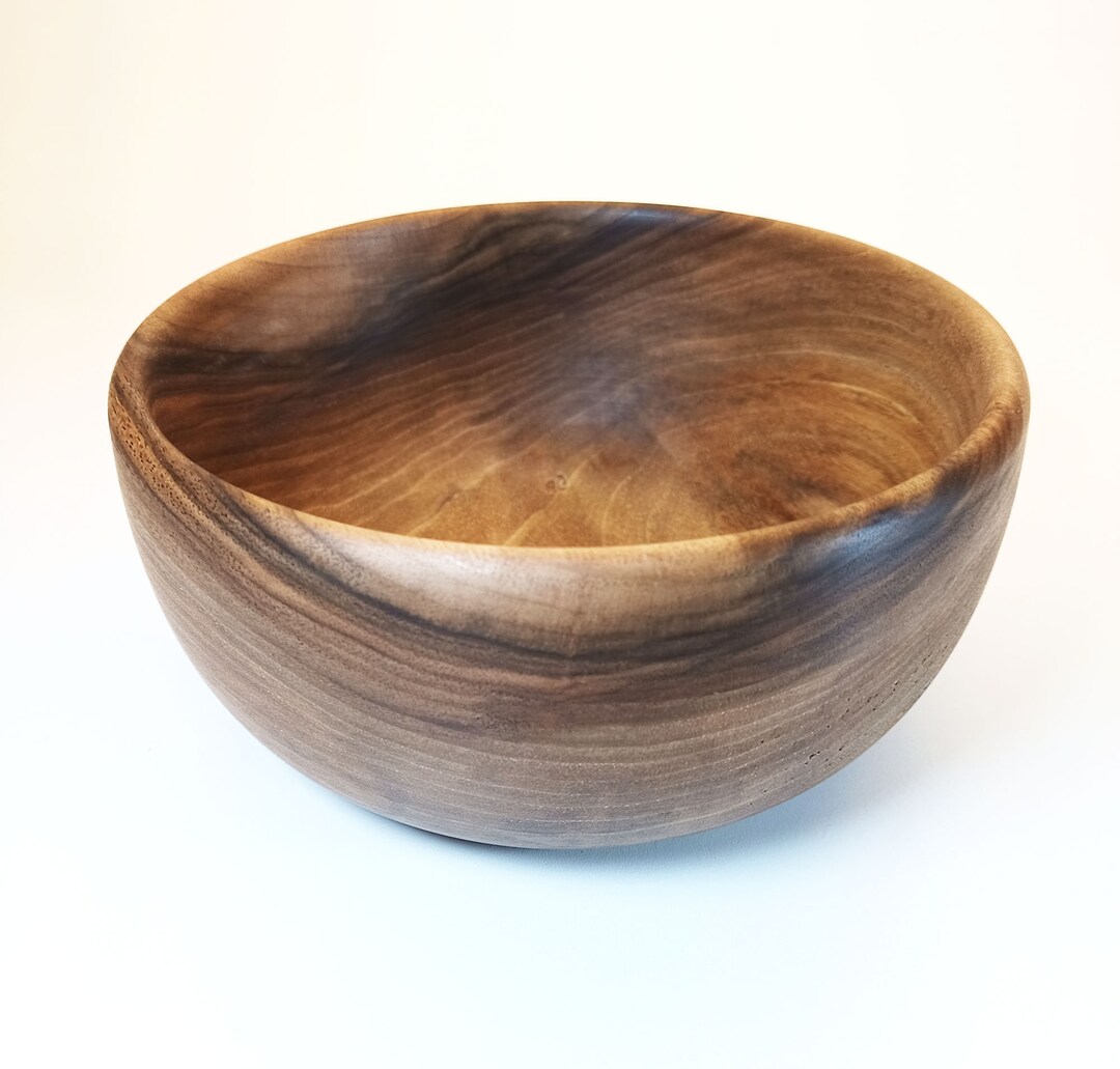 The 1 Liter Walnut Wood Poke Bowl - Etsy