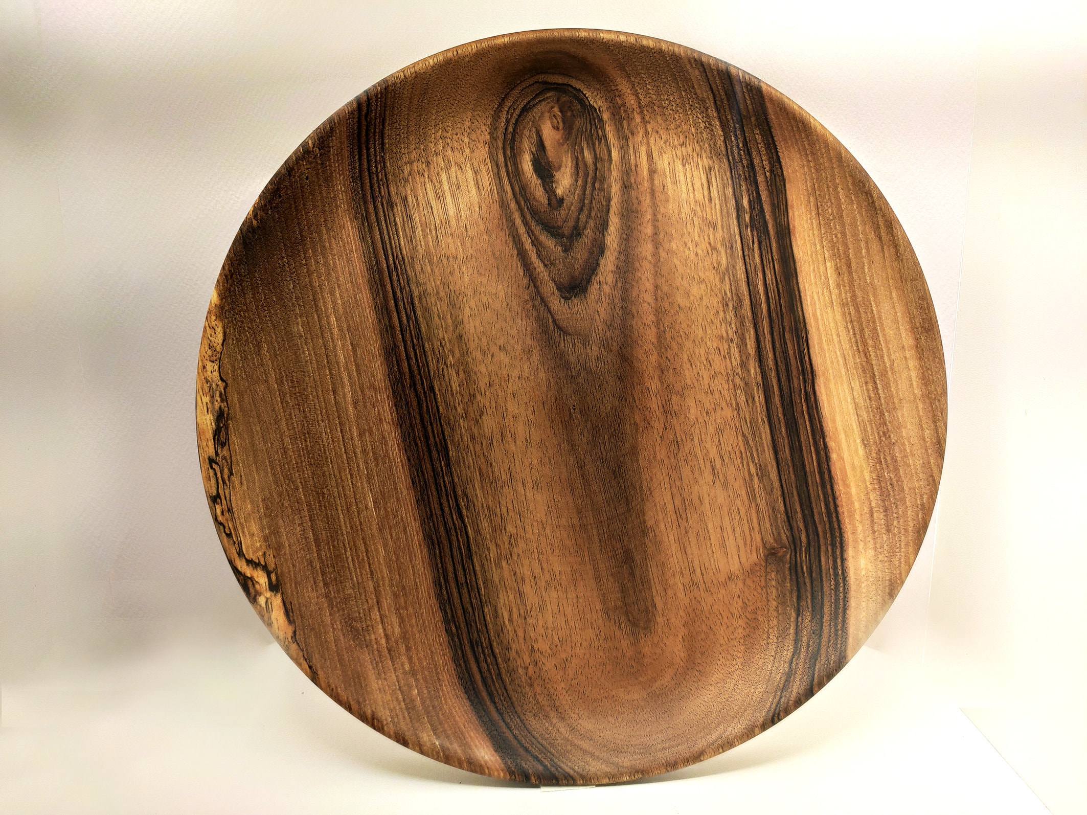 Walnut Wood Plate Food Dishes - Etsy