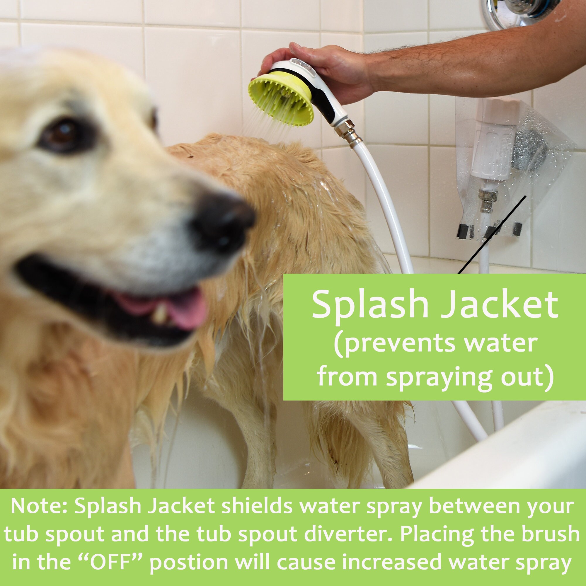 Wondurdog Bathtub Spout and Garden Hose Dog Wash Kit - Etsy