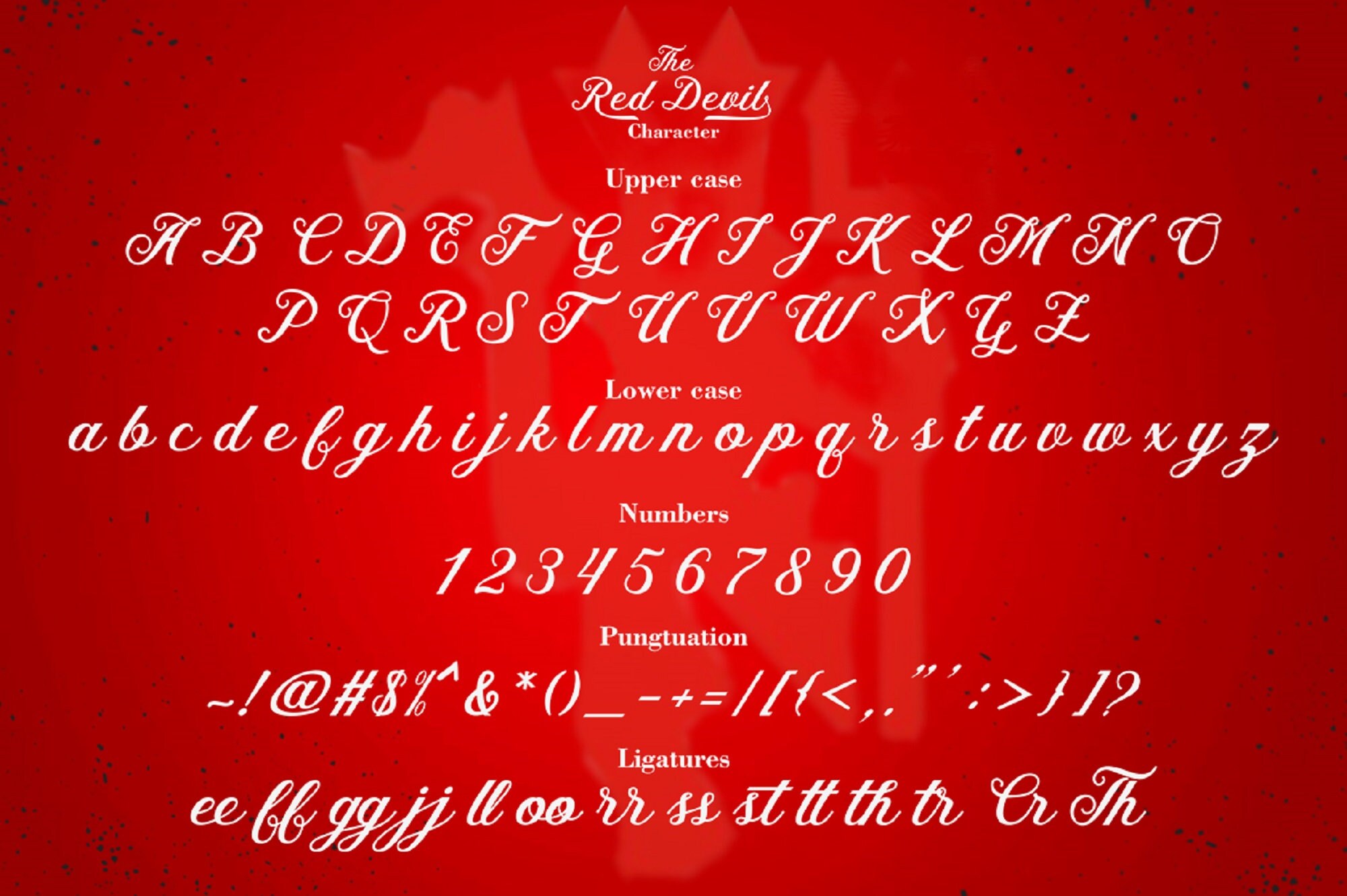 Devil Handwritten Font Script Digital Font Swashes Cricut | Etsy