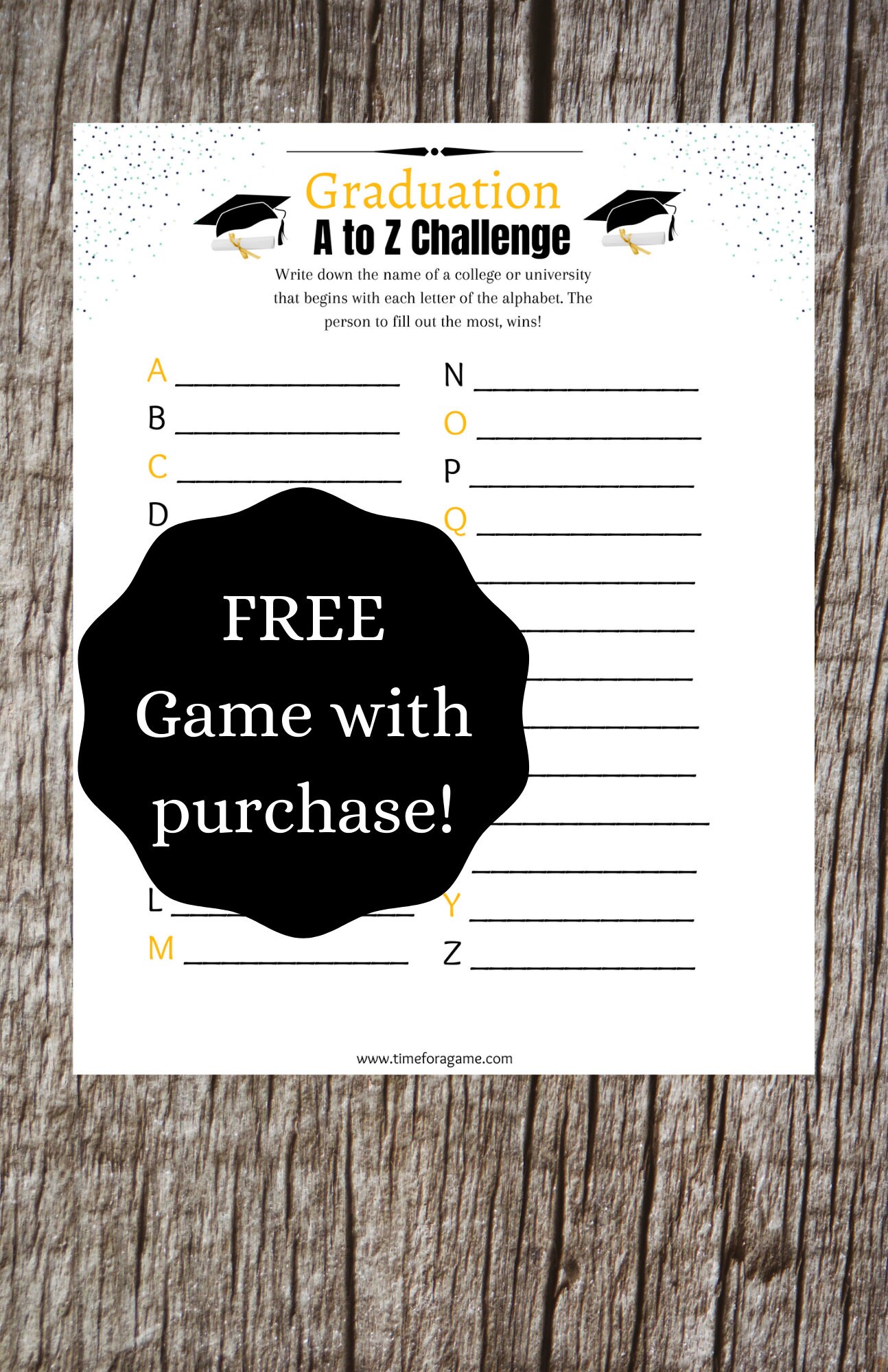 Graduation Word Search | Class of 2023 Classroom Party Printable Game ...