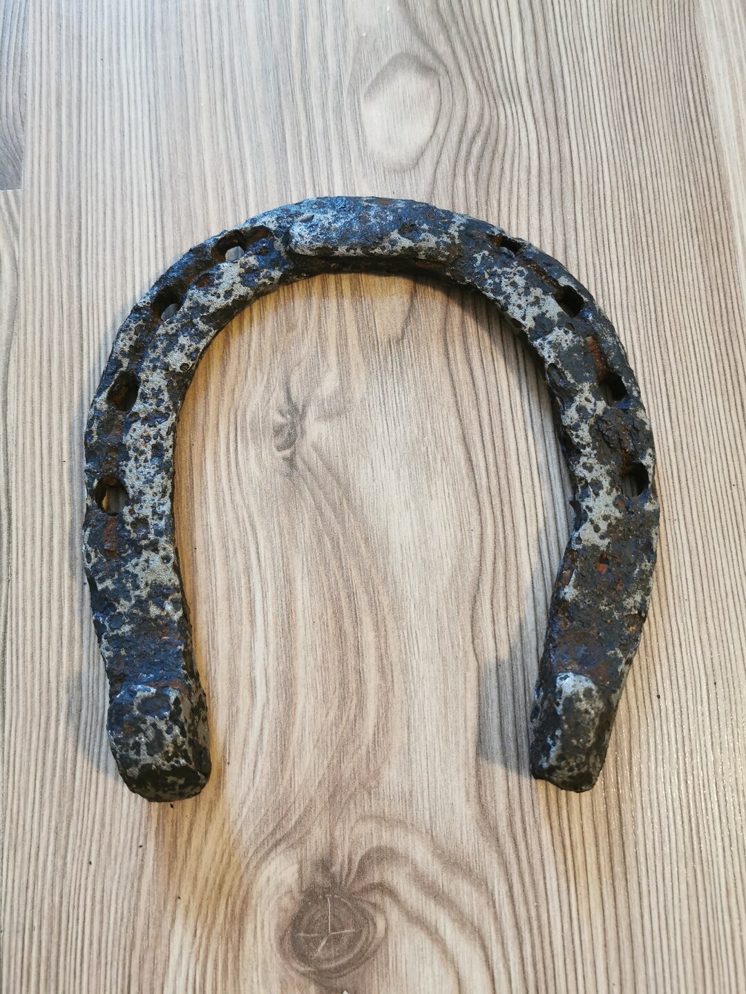 Antique Iron Horseshoe, 17th Century Relic, Primitive Lucky Decor - Etsy