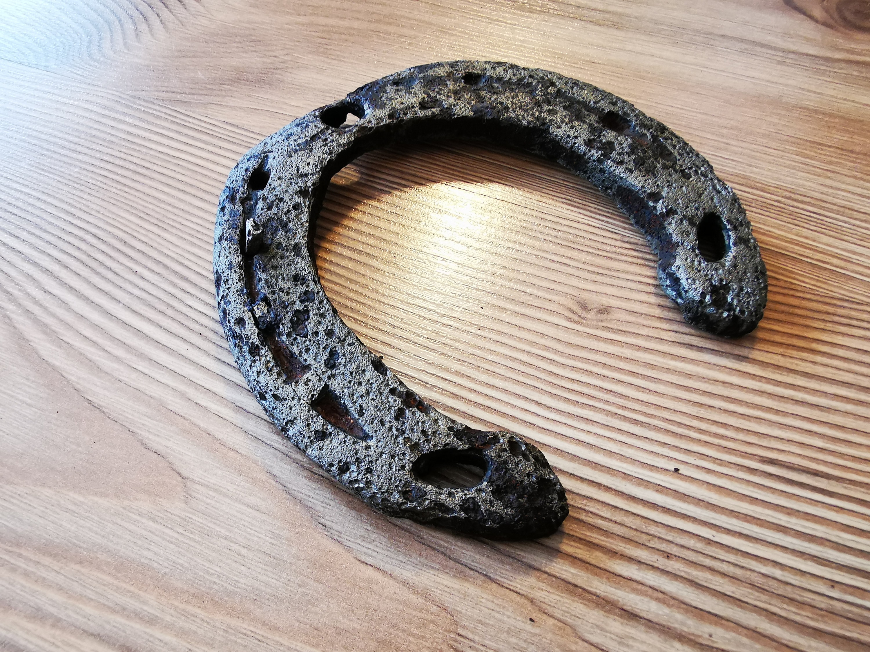 Antique Iron Horseshoe, Rustic Primitive Decor, Lucky Relic - Etsy