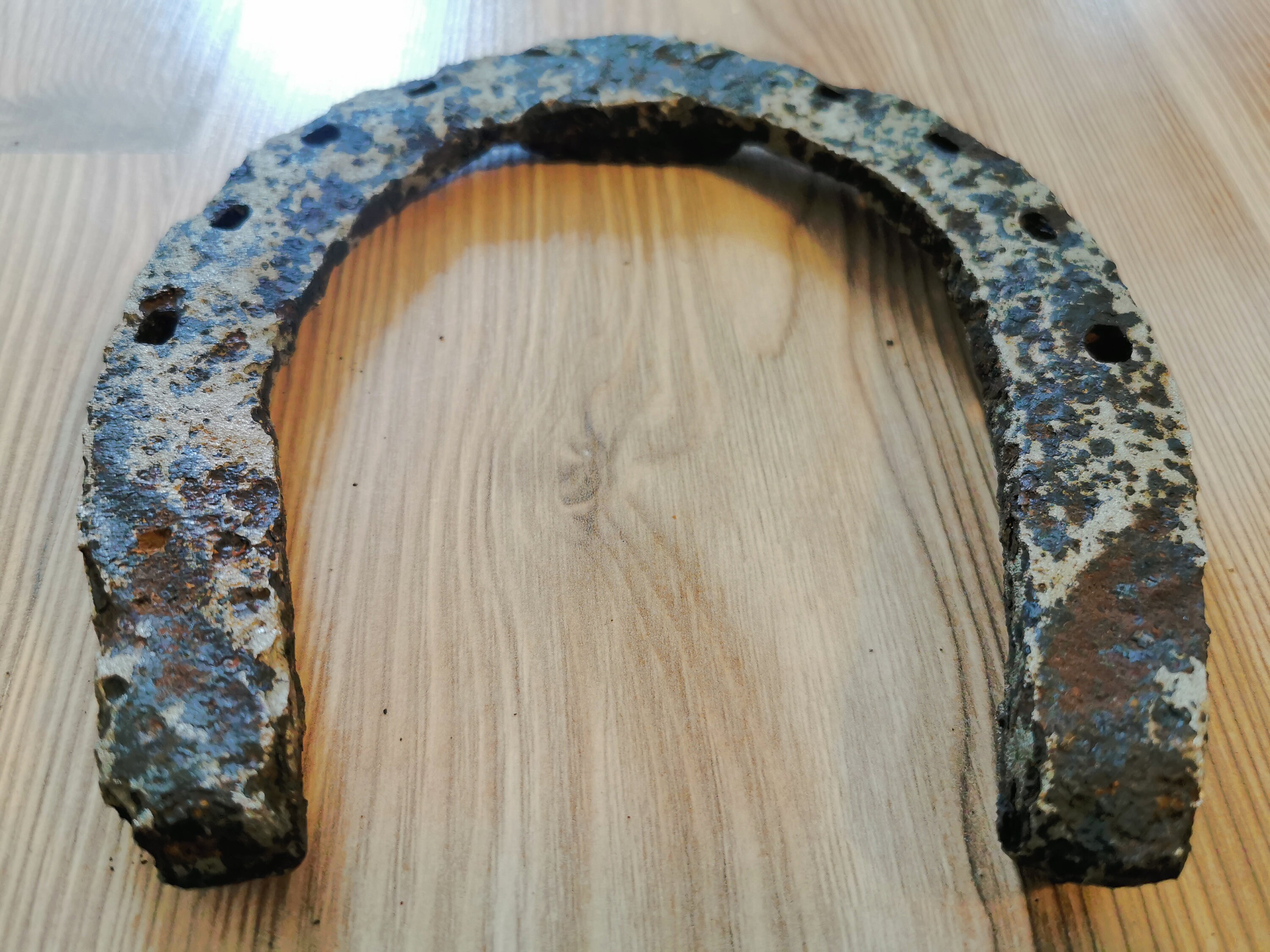 Antique Iron Horseshoe, 17th Century Relic, Primitive Lucky Decor - Etsy