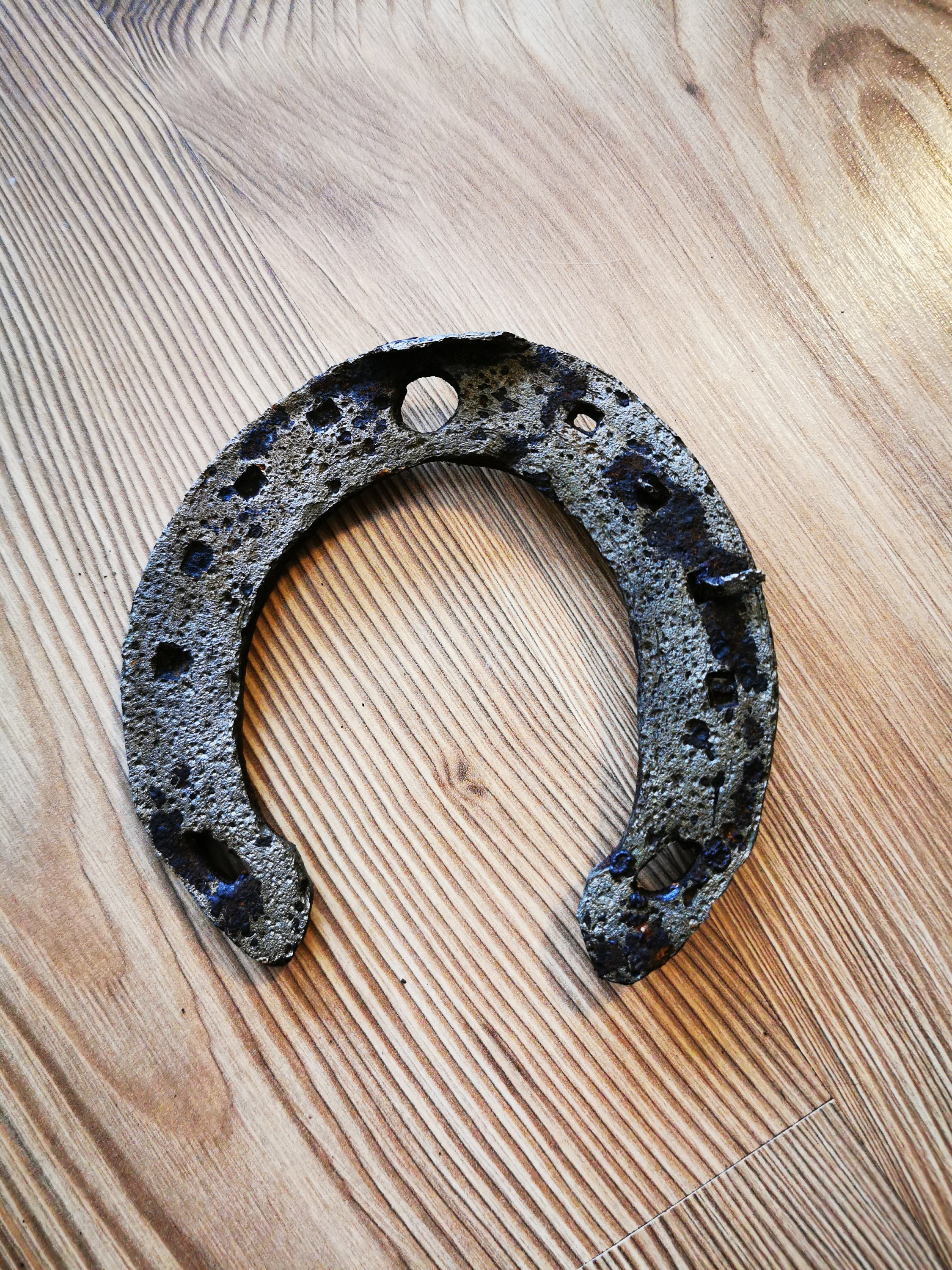 Antique Iron Horseshoe, Rustic Primitive Decor, Lucky Relic - Etsy