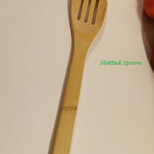 Handmade Wooden Kitchen Utensil Set, Baltic Wood Spoons, Cooking Tools ...