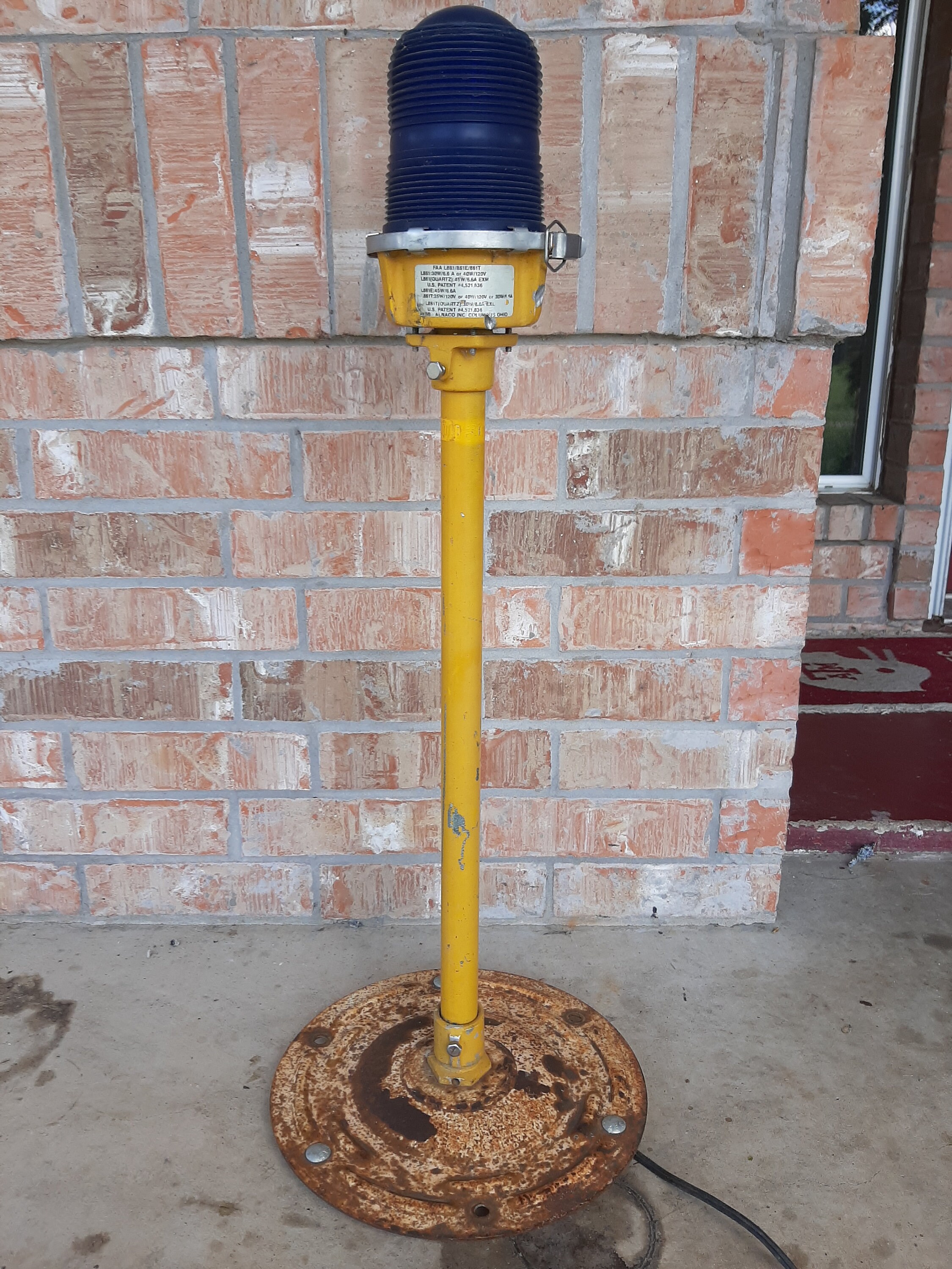 Unique Steampunk Runway Light Lamp - Etsy