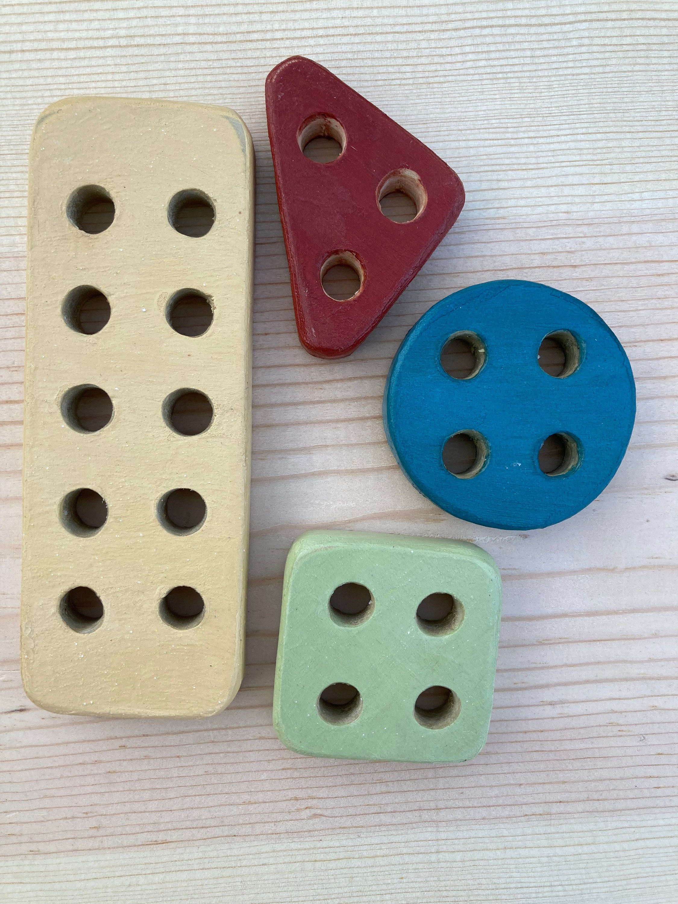 Lacing Board Set, Sewing Boards, Fine Motor Practice - Etsy