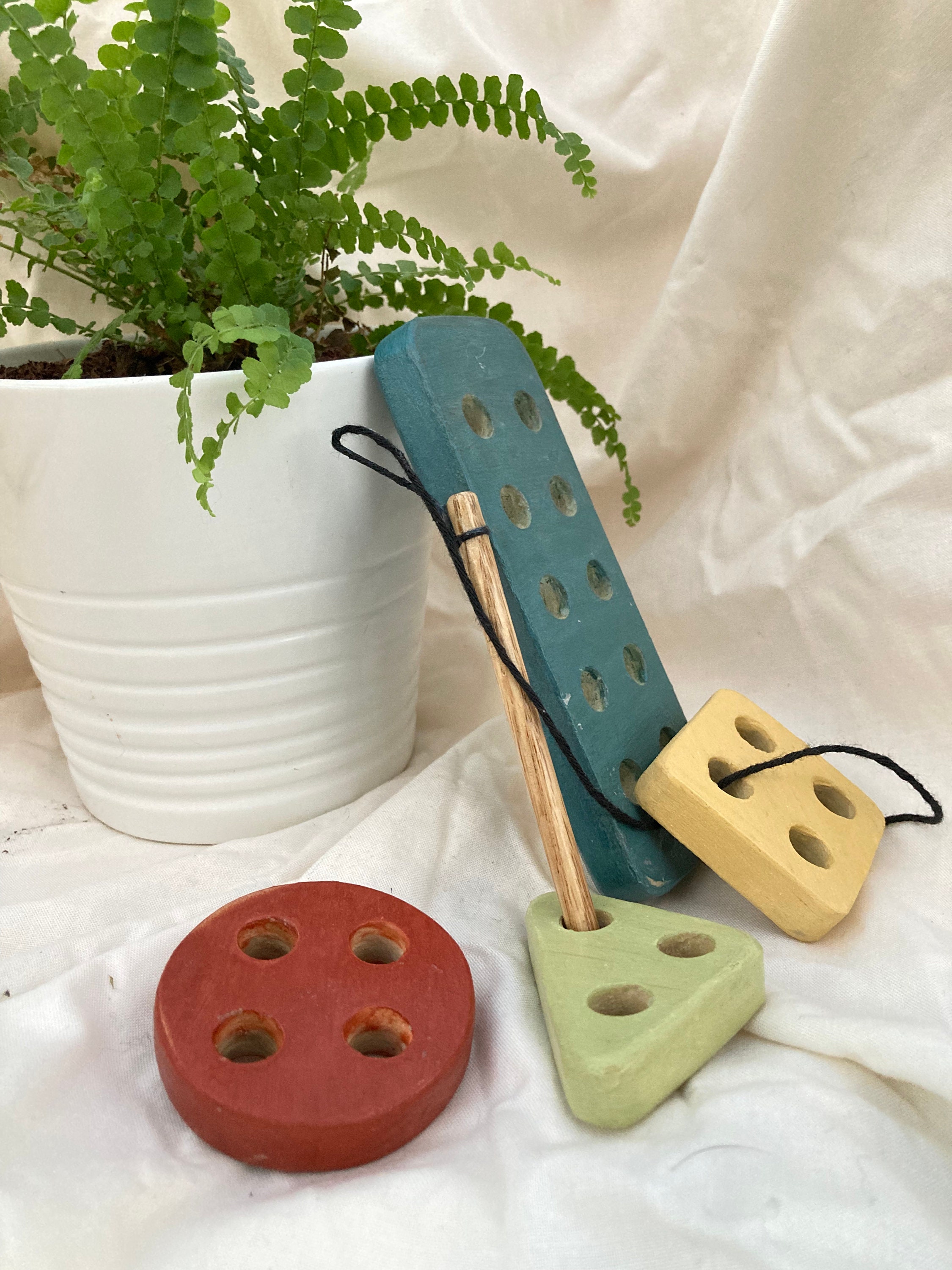 Lacing Board Set, Sewing Boards, Fine Motor Practice - Etsy