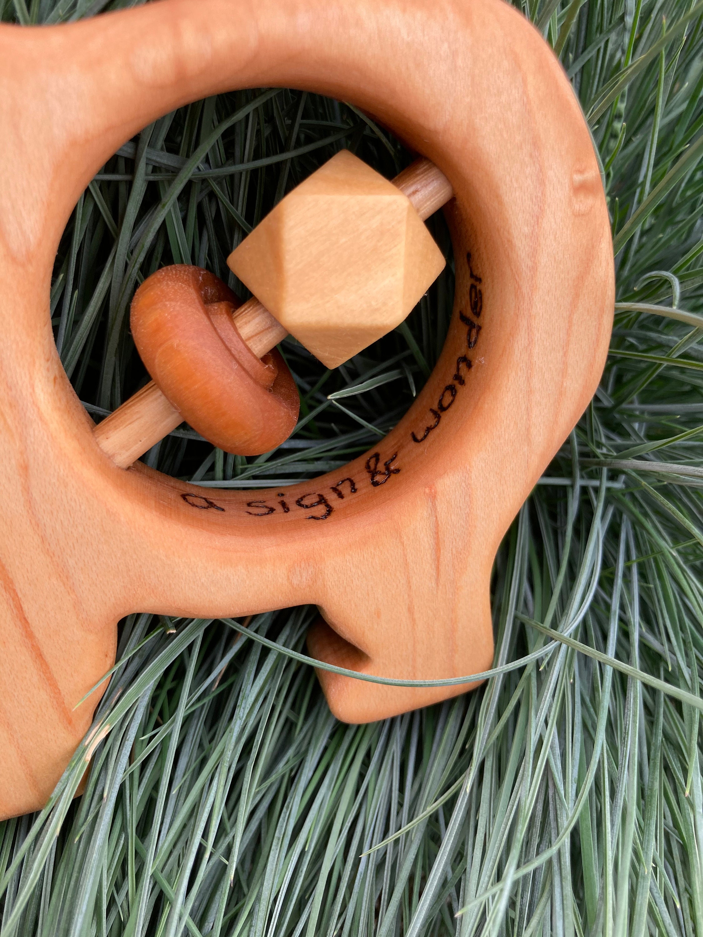Baby Rattle Turtle, Wood Rattle - Meets CPSC Requirements - Etsy
