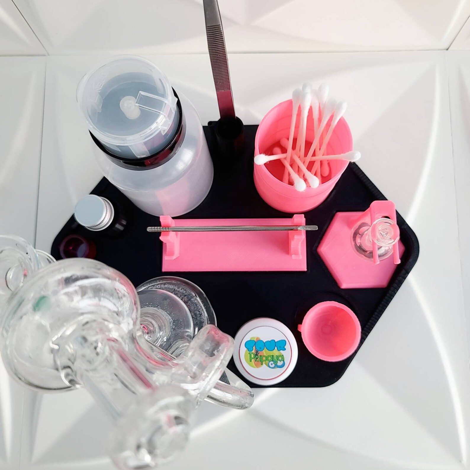 7-pc Ultimate Dab Rig Station Cleaning Set Dab Kit Alcohol | Etsy