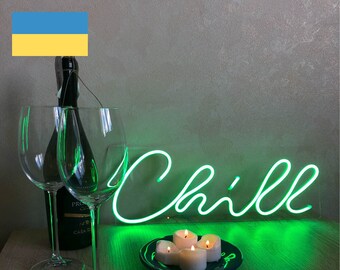 Chill Led Sign - Etsy
