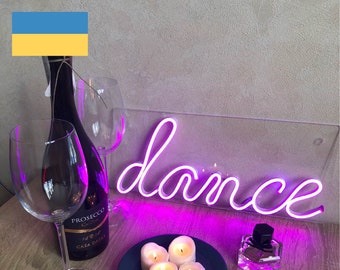 Dance Led Sign - Etsy