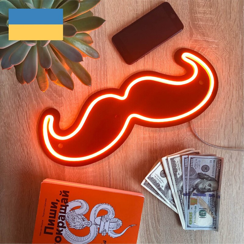 Mustache Sign - Etsy