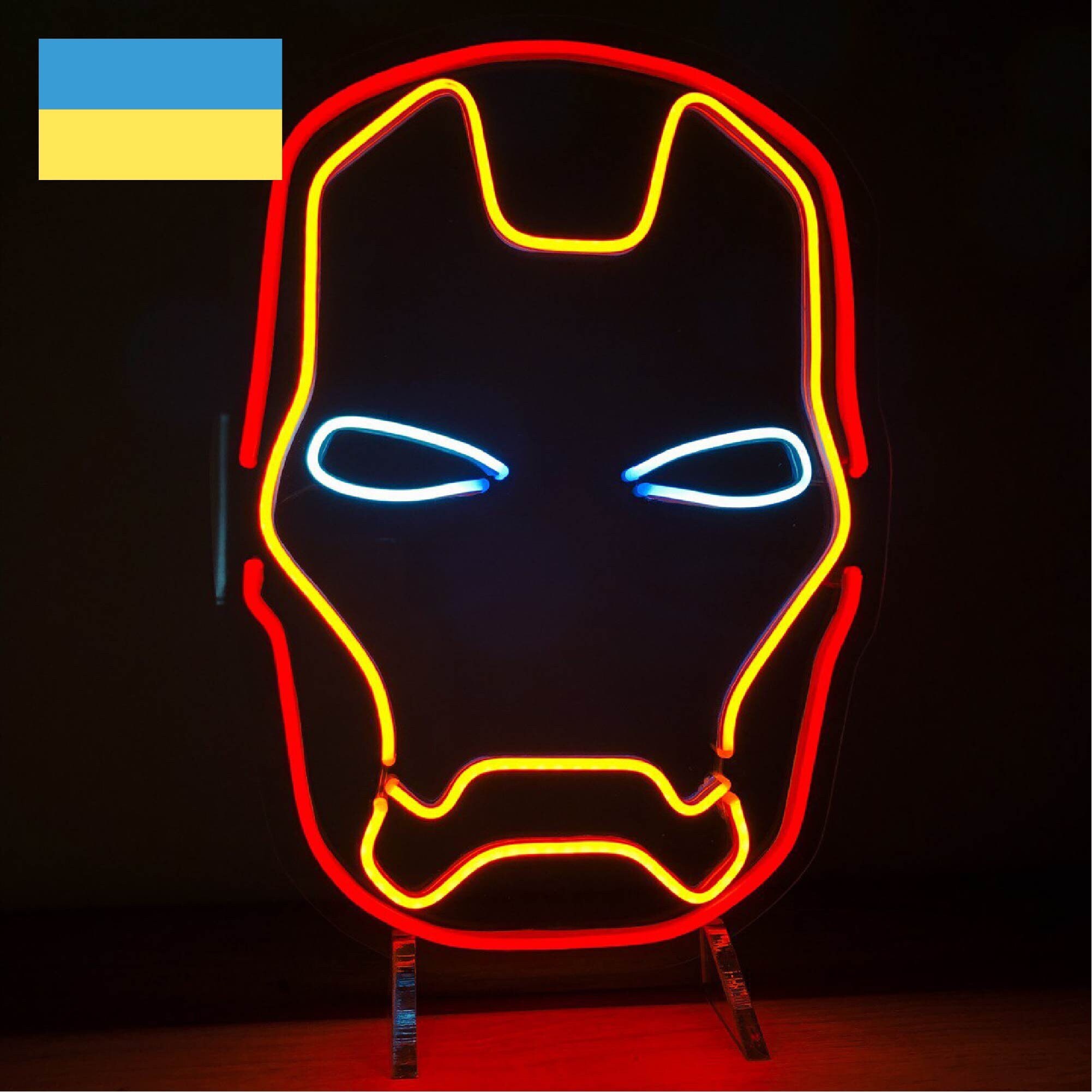 Iron Man LED Neon Sign, Marvel Sign, Art Neon, Custom Wall Decoration ...