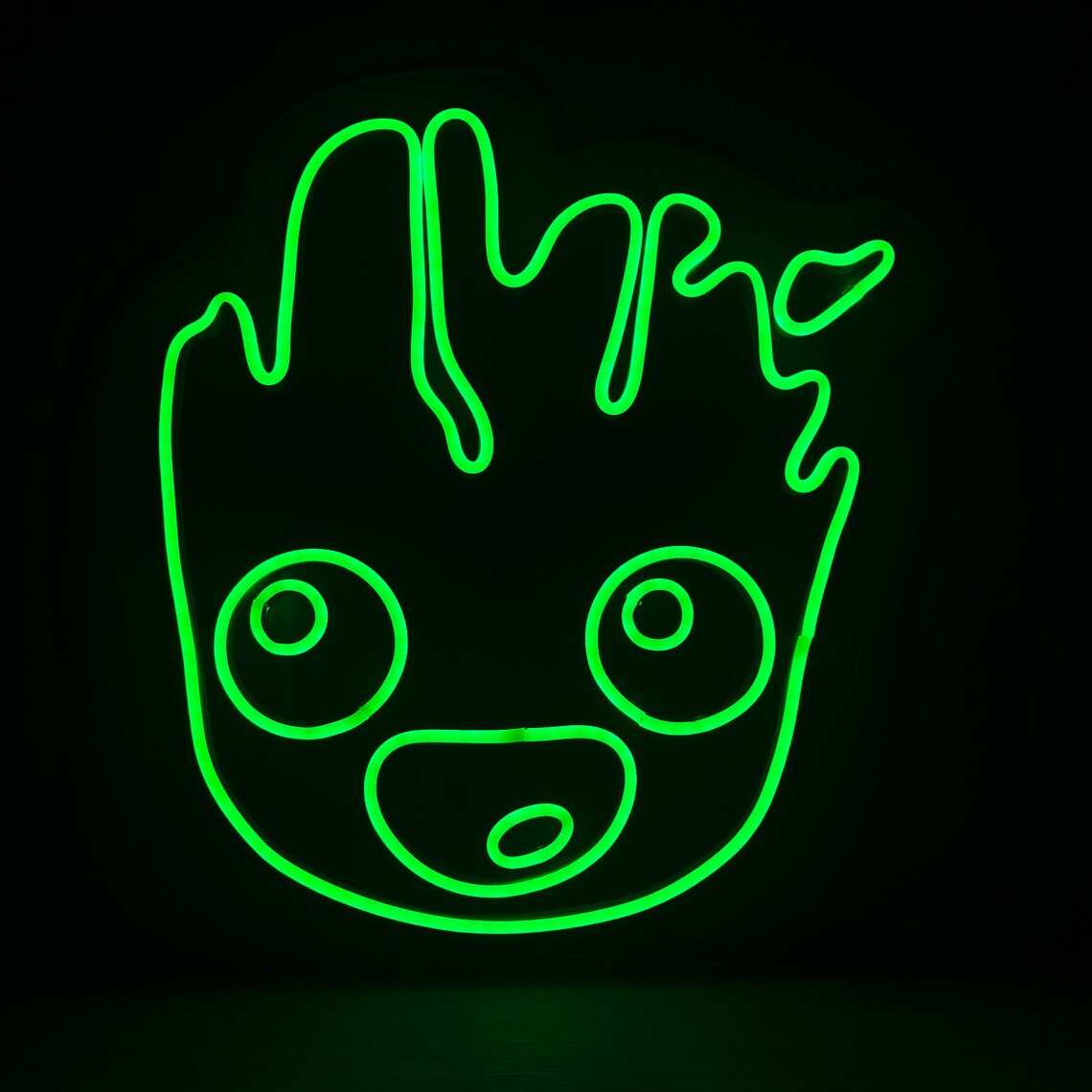 Groot LED Neon Sign Guardians of the Galaxy Art Print - Etsy