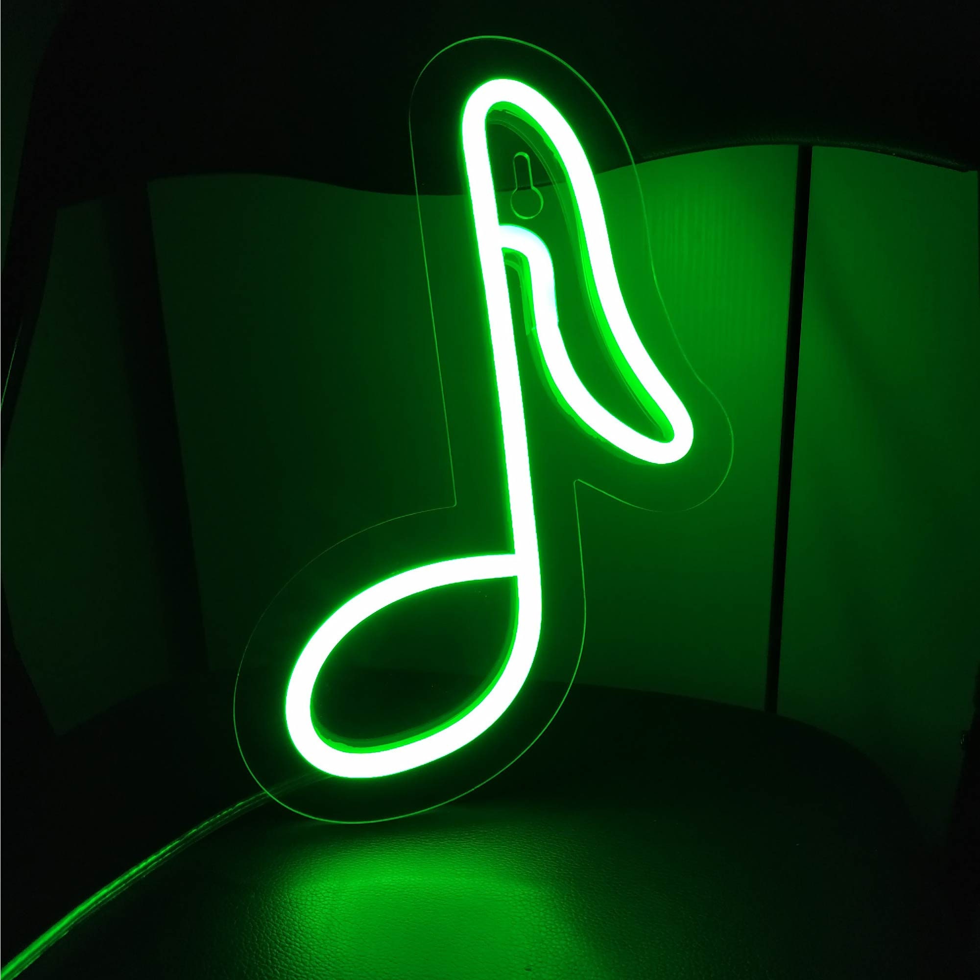 Musical Note LED Flex Neon Sign Custom Wall Decoration - Etsy