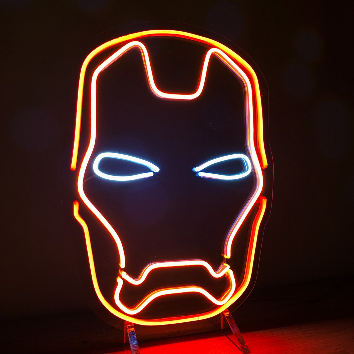 Iron Man LED Neon Sign, Marvel Sign, Art Neon, Custom Wall Decoration ...