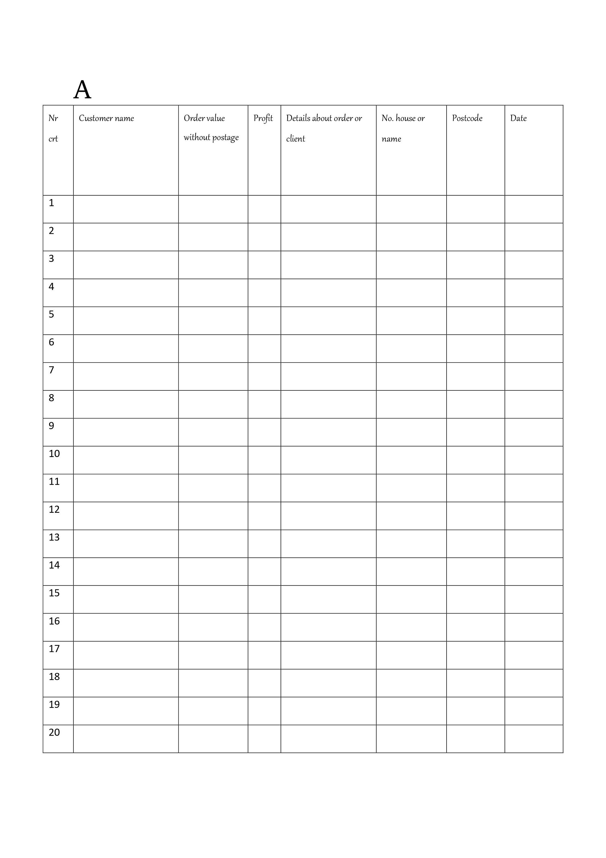 Printable A4 UK Sales Postcode Map for Small Businesses & Log Book - Etsy