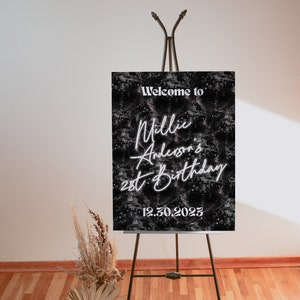 Disco Ball Welcome Sign, 70s Retro Party Decor (digital or Physical) - Etsy