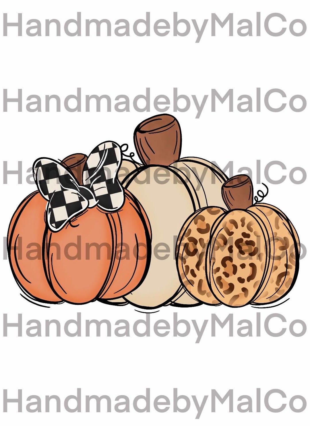 Three Little Pumpkins Sublimation Design - Etsy