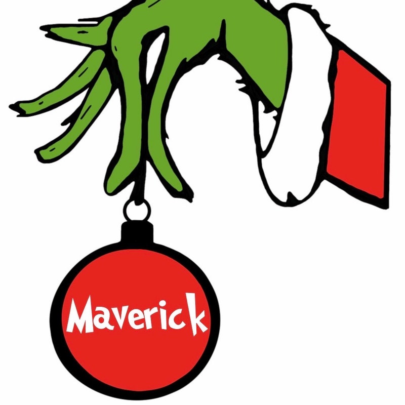 Grinch Hand Svg - Etsy