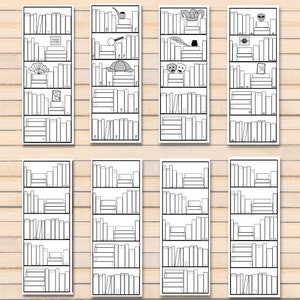 Book Planner: Reading Journal Printable Bundle (digital Download) - Etsy
