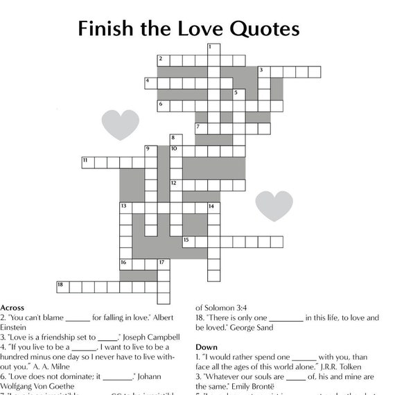 Crossword Quotes Puzzle Correction House Of Gjertsen