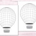 Hot-air Balloon Goal Tracker PDF Download / Savings Challenge Printable ...