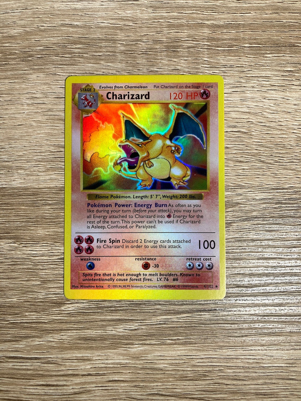 Charizard Shadowless Unlimited Non 1st Edition Base Set Holo Etsy charizard-shadowless-unlimited-non-1st-edition-base-set-holo-etsy